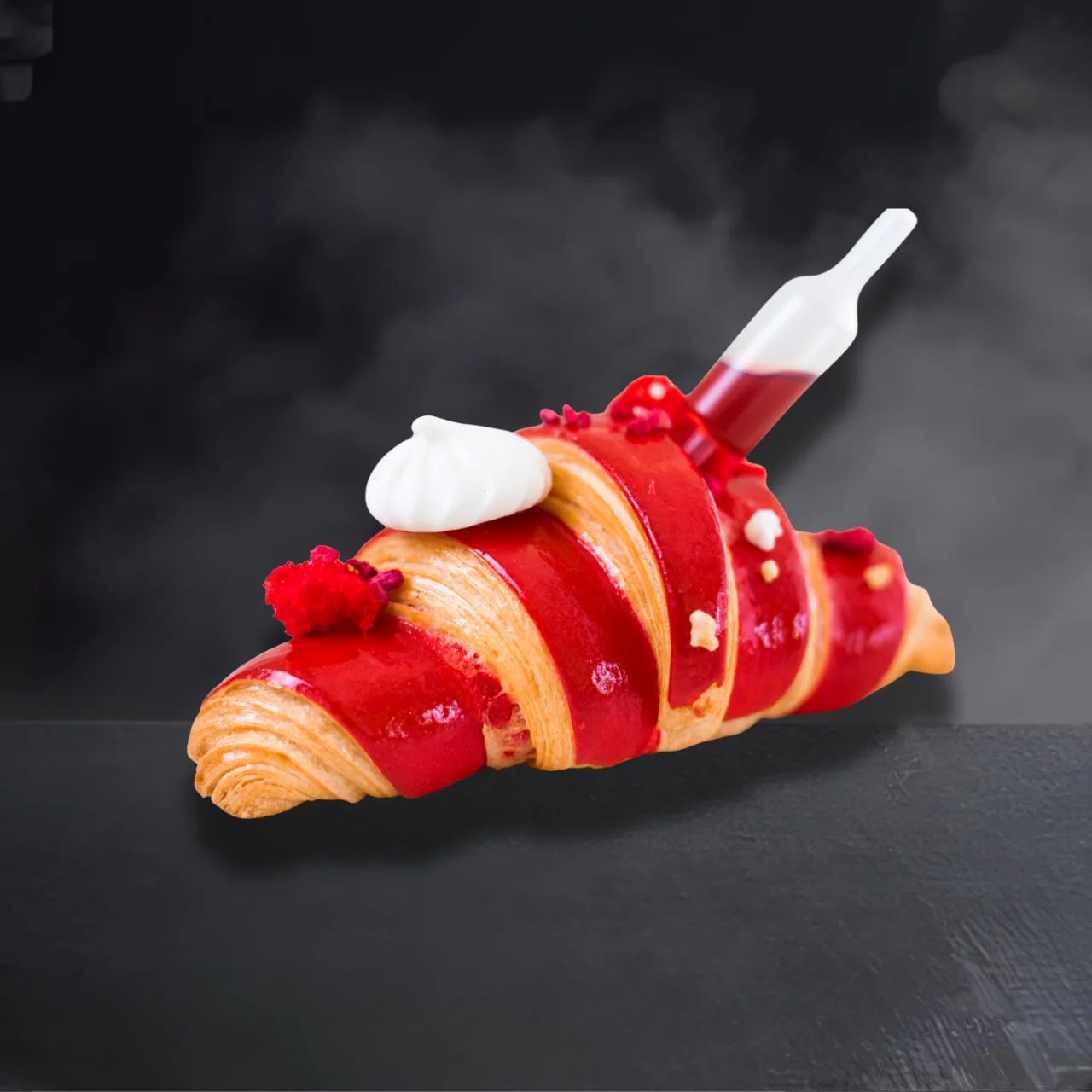 Málnás Crazy Croissant recept | Puratos